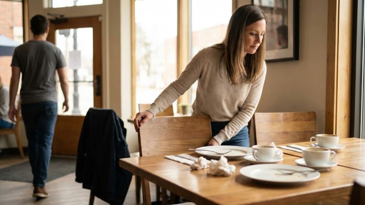 People who push in their chair when leaving the table often share these ...